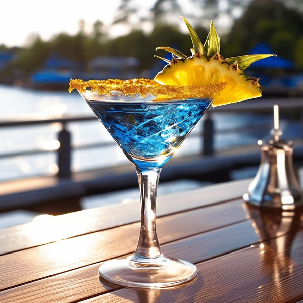 Blue Sea Martini Cocktail Recipe | How to Make the perfect Blue Sea Martini