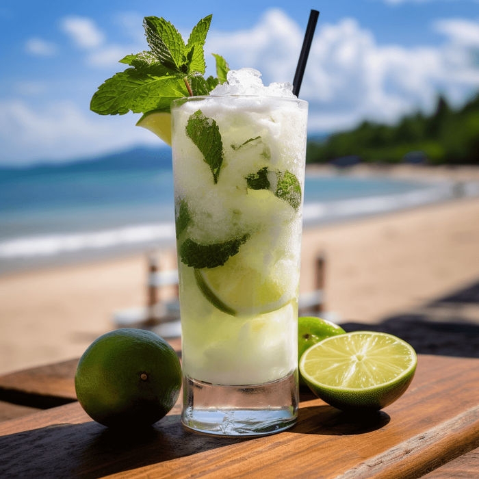 Coconut Mojito Cóctel Receta | Cómo preparar un Coconut Mojito